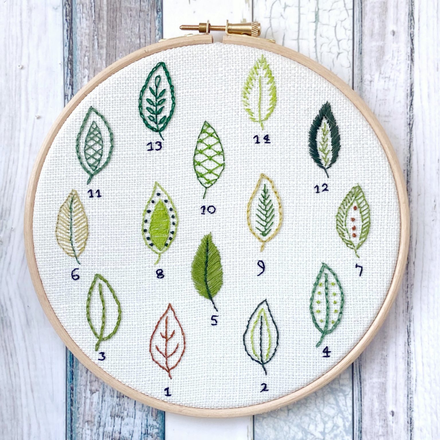 Simple Leaf Forms: A Sampler – Bustle & Sew