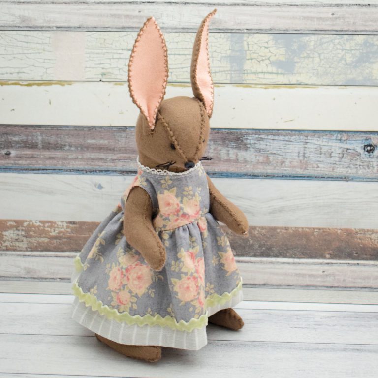 Mrs Molly Rabbit Limited Edition Kit – Bustle & Sew