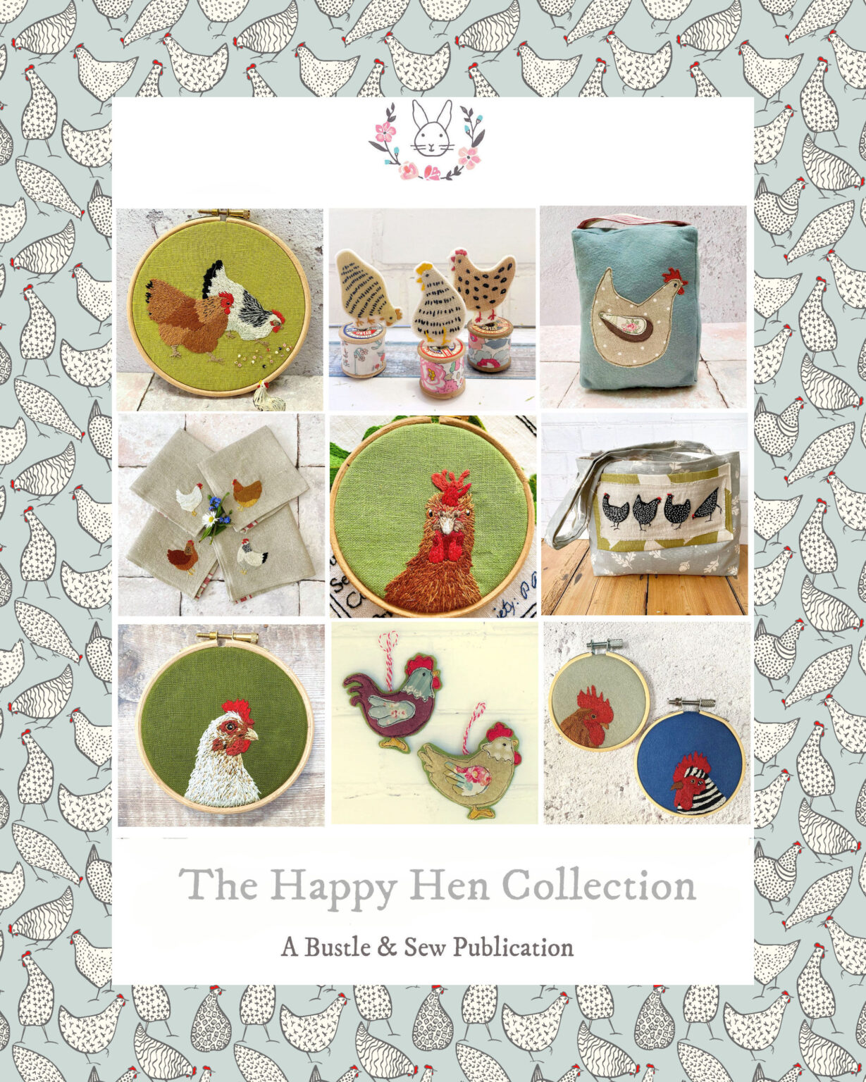 Happy Hen Collection – Bustle & Sew