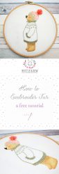 How to Embroider Fur: a Free Tutorial – Bustle & Sew