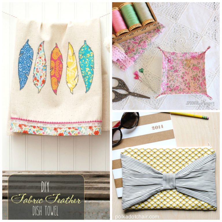 10 Colourful Fat Quarter Projects – Bustle & Sew