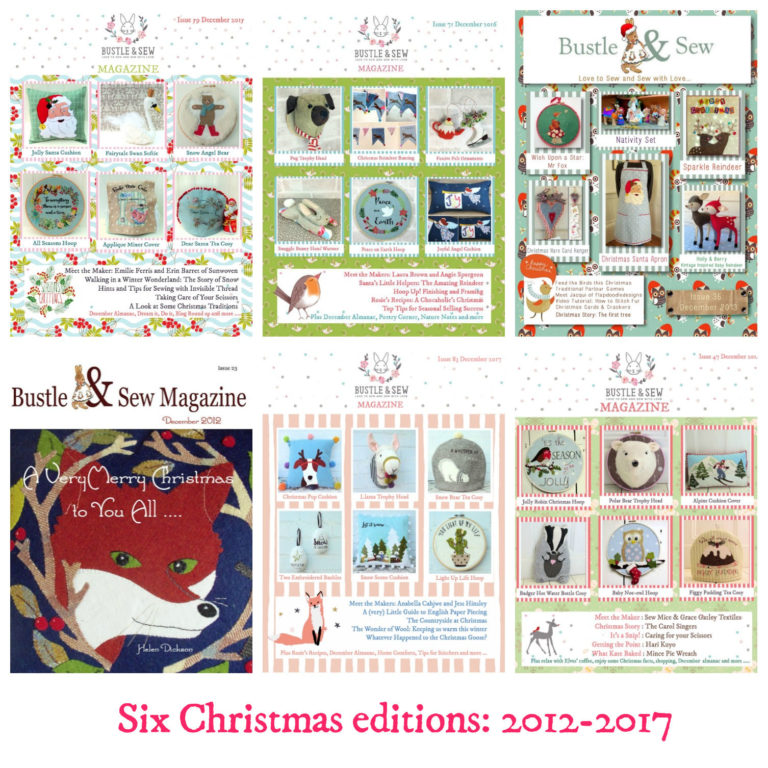 Christmas Magazine Bundle – Bustle & Sew