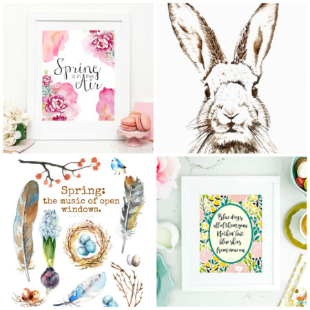 10 Free Spring Printables – Bustle & Sew