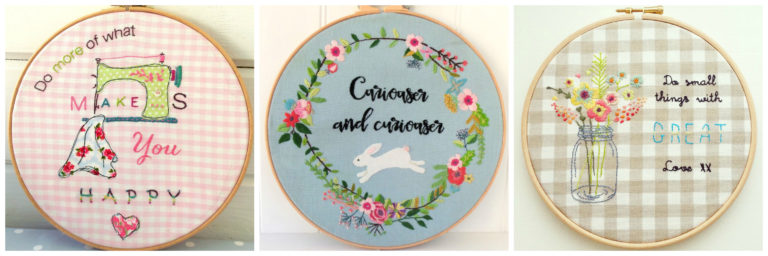 Choosing your Embroidery Hoop – Bustle & Sew