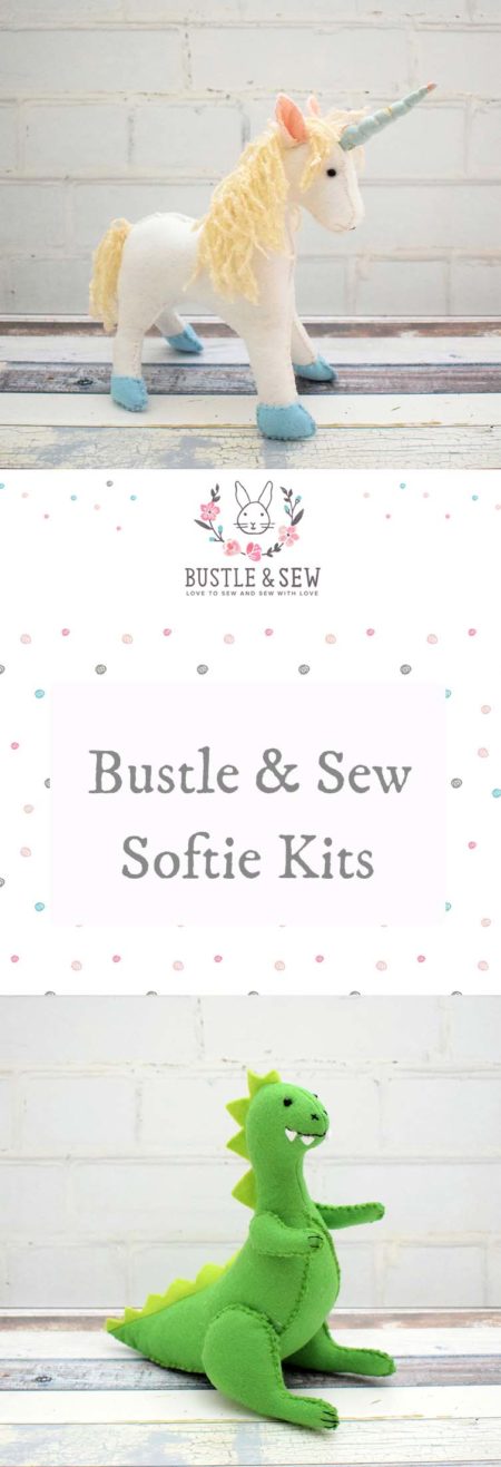 Unicorn Softie – Bustle & Sew