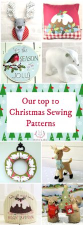 Our Top 10 Christmas Patterns – Bustle & Sew